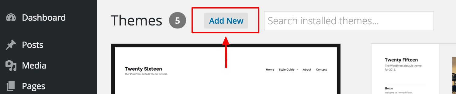 Installing Theme – Ascend Premium