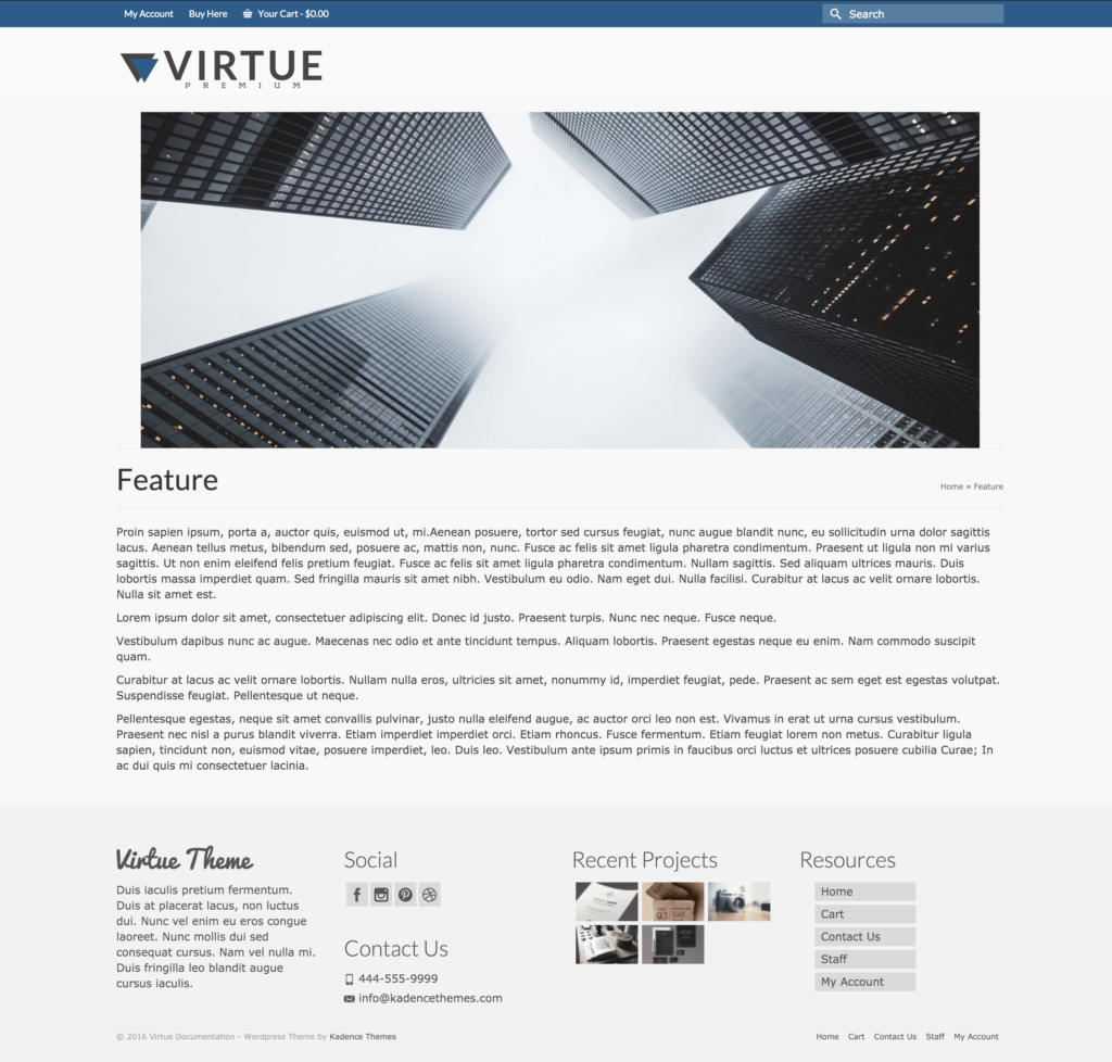 Feature Template – Virtue Premium Documentation