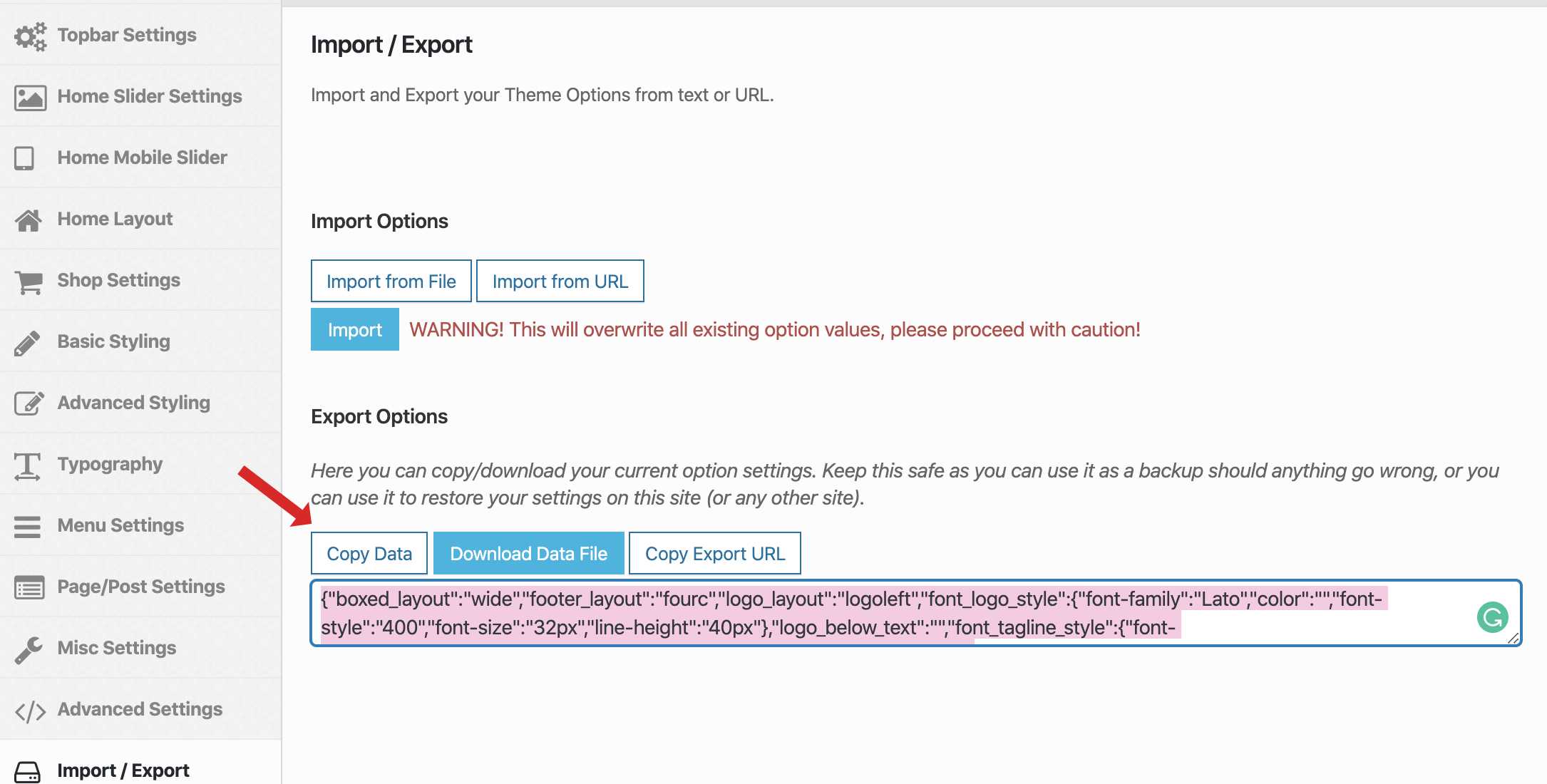 copydata – Virtue Premium Documentation